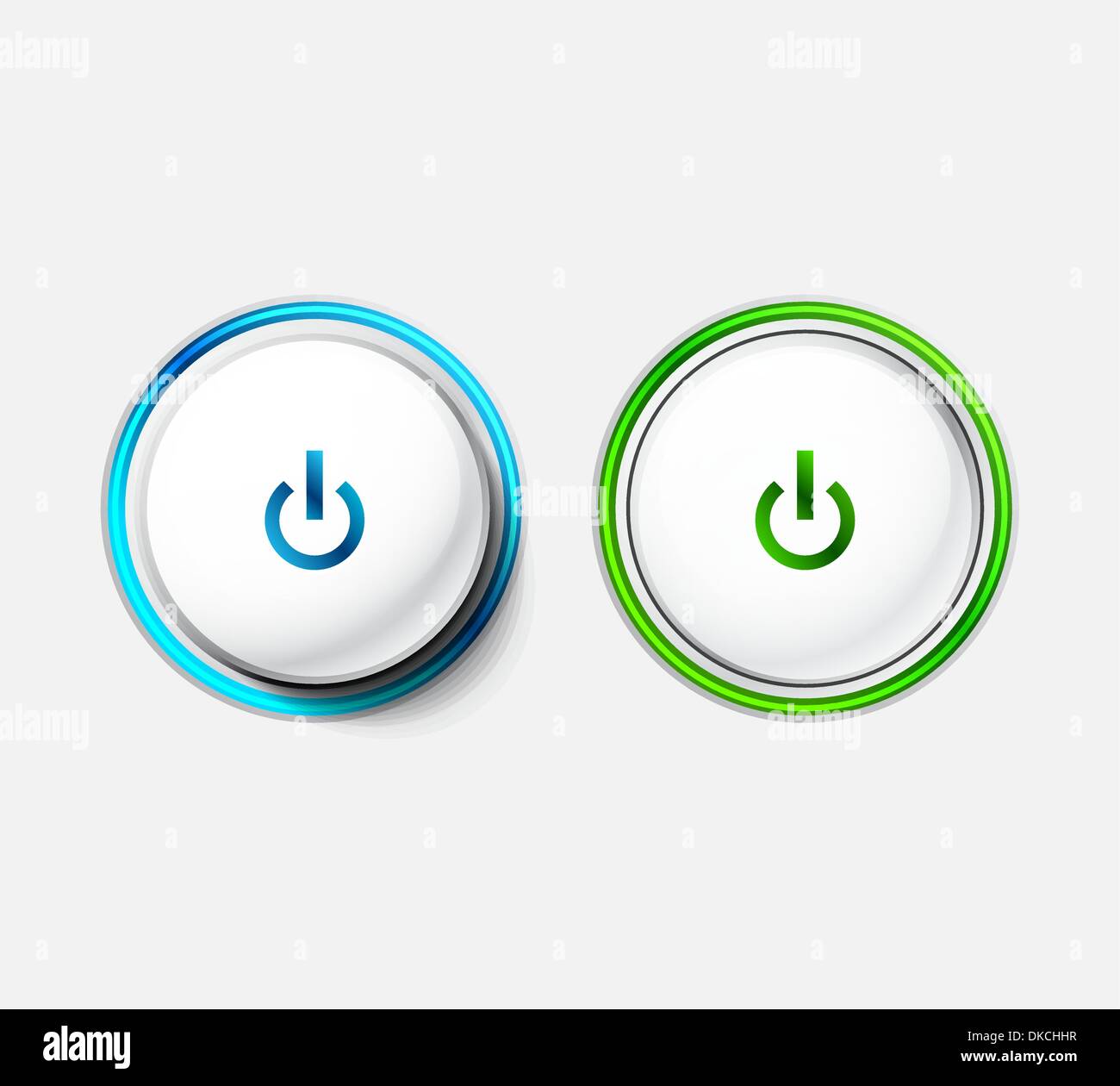 Vector illustration of start | power button Stock Vector Image & Art ...