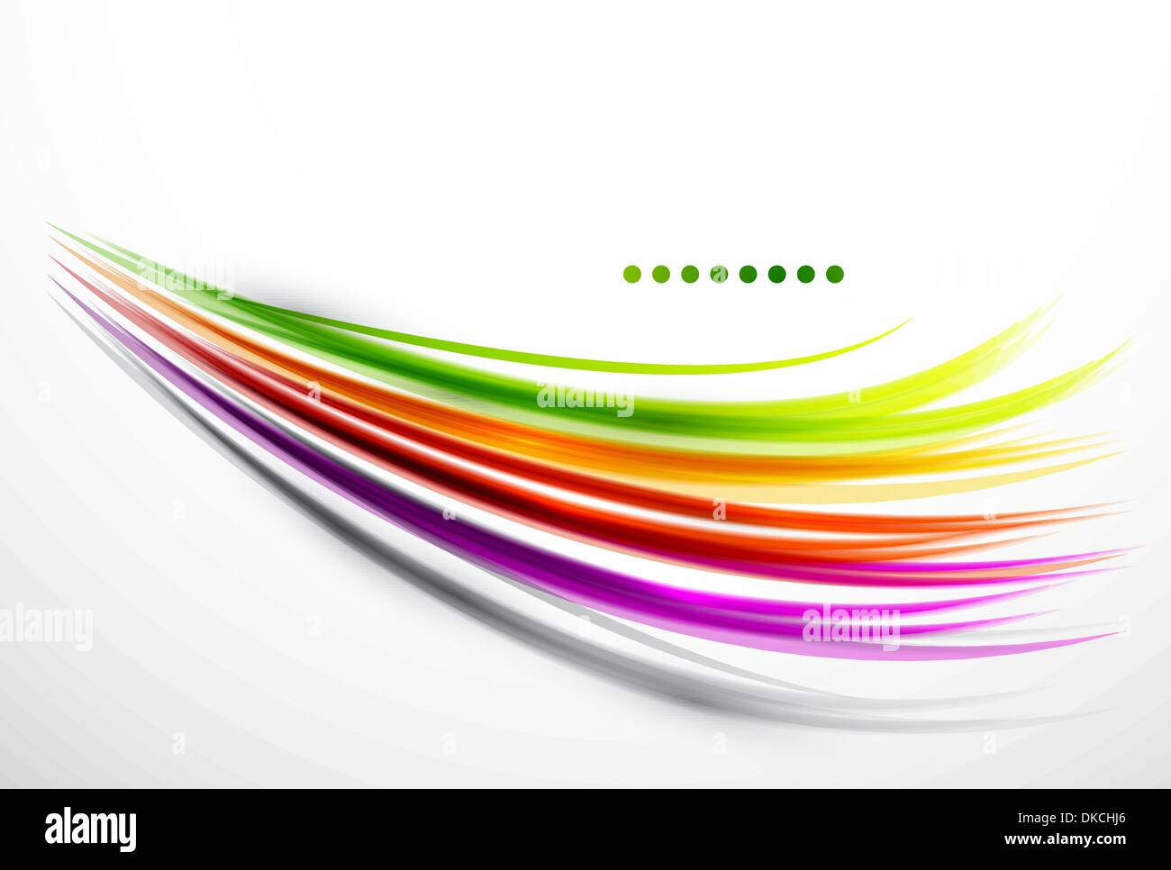 Colorful wavy lines abstract background Stock Vector Image & Art - Alamy