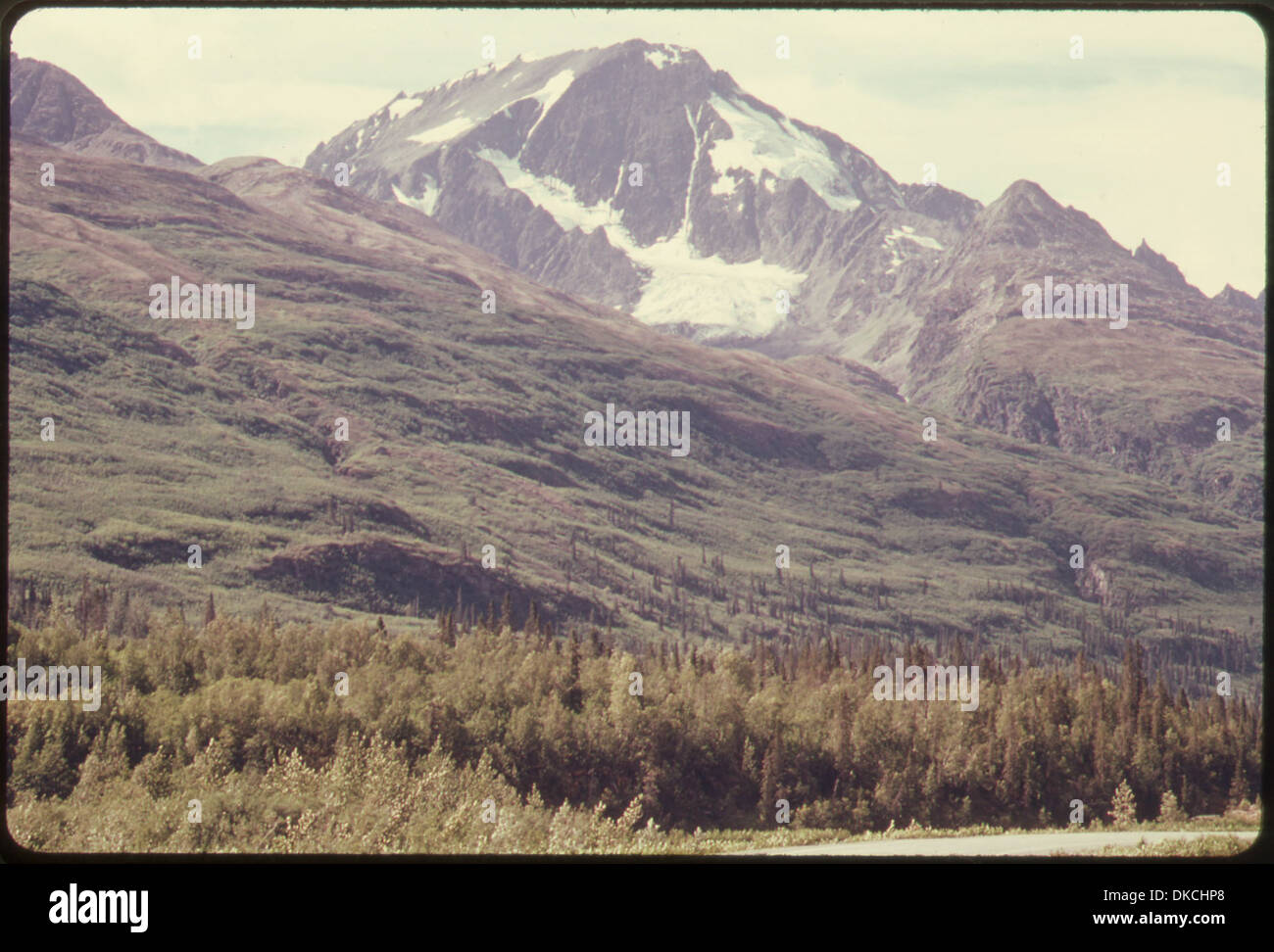 Mount Dimond, at an elevation of 6,775 feet, rises prominently over the ...