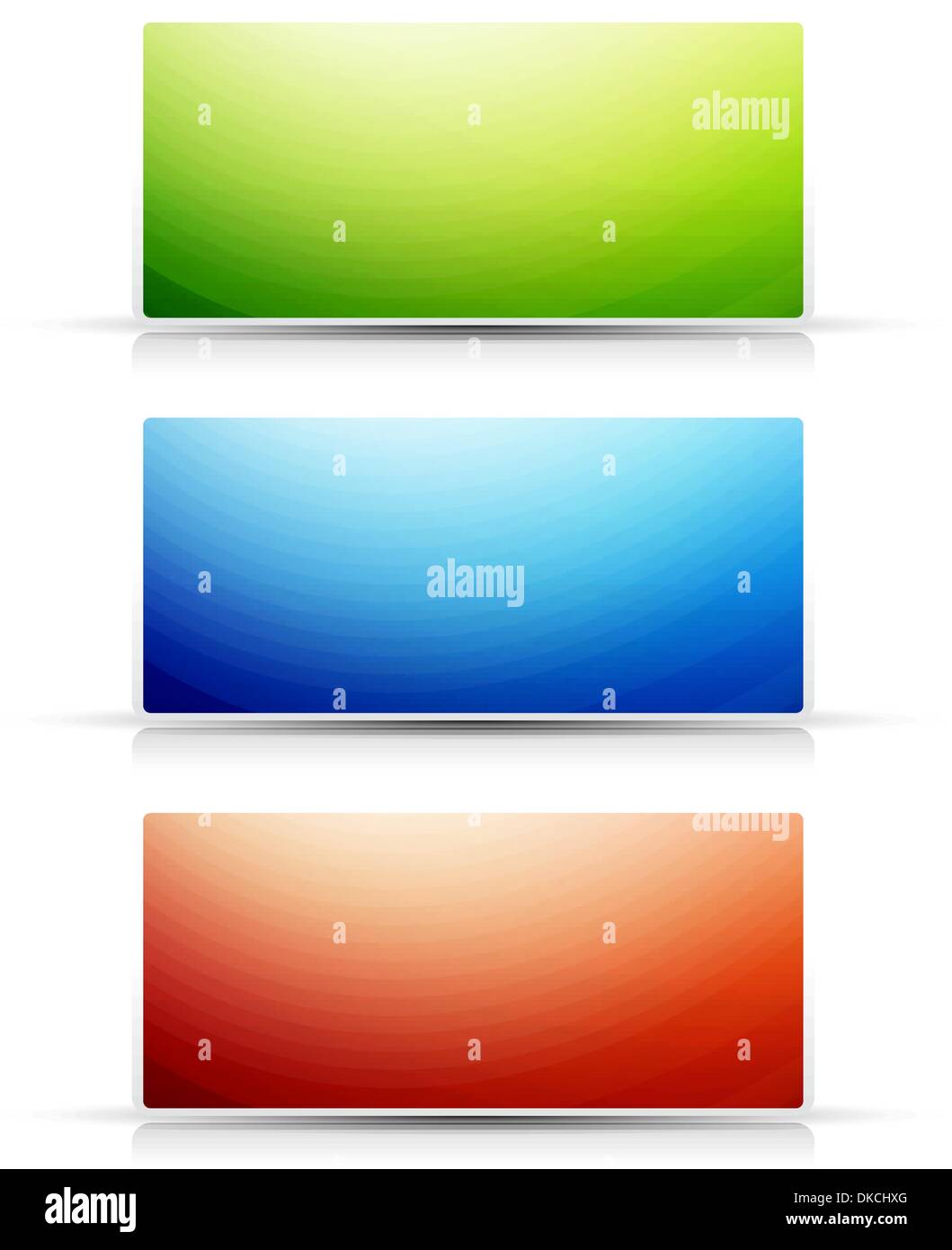 Color set of banners. Vector eps10 Stock Vector Image & Art - Alamy