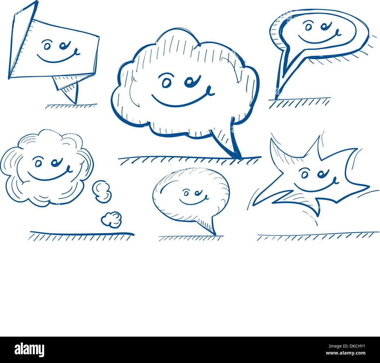 Vector hand drawn stylized design elements Stock Vector Image & Art - Alamy