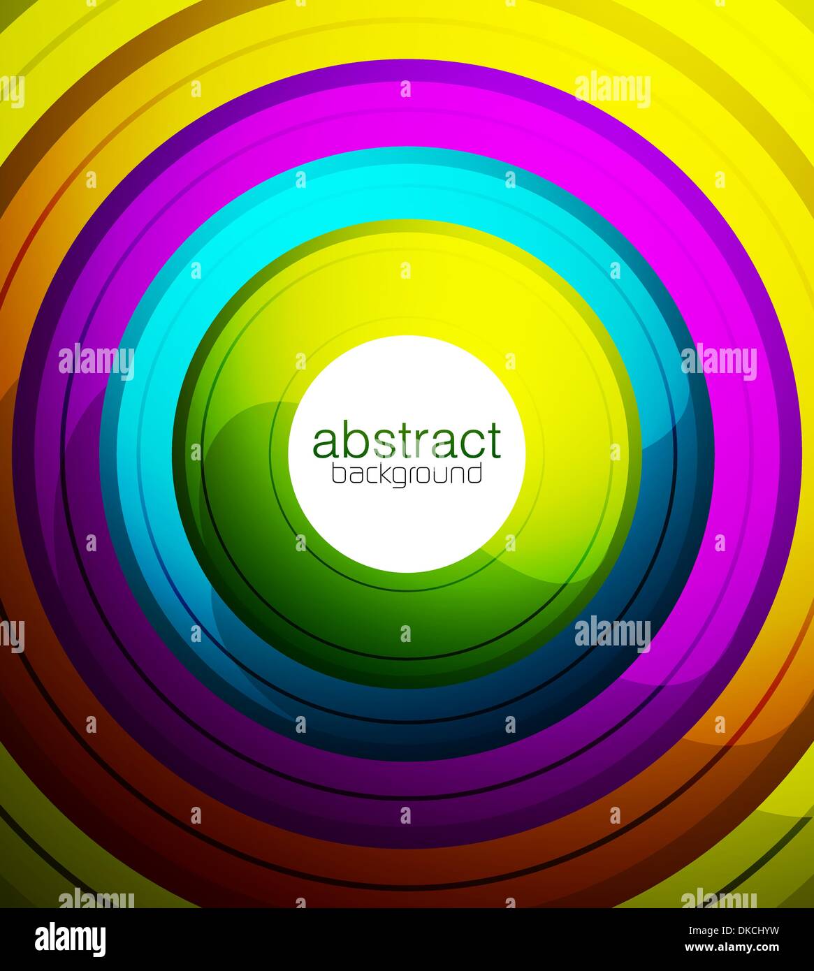 Rainbow abstract background. Colorful glossy circles Stock Vector Image ...
