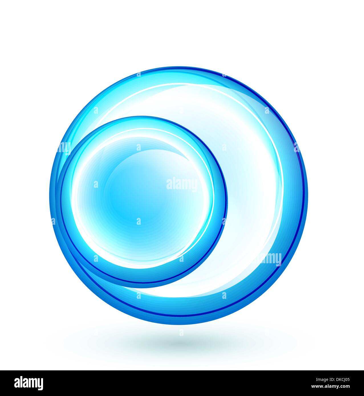 Vector abstract round shape design Stock Vector Image & Art - Alamy
