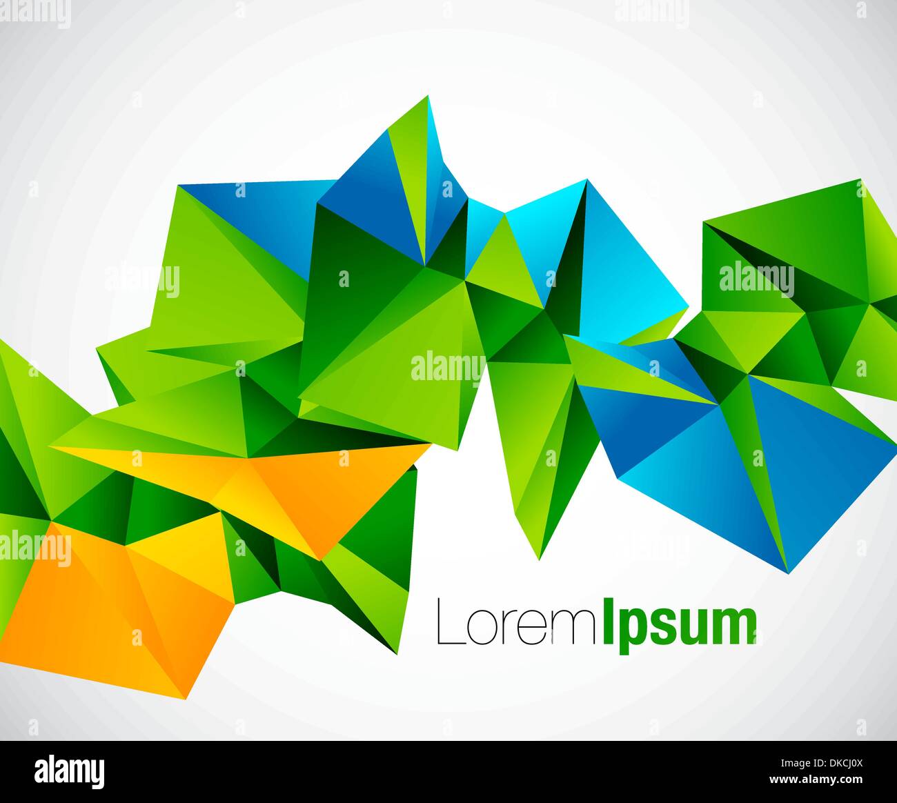 Vector abstract background with geometric shapes Stock Vector Image ...