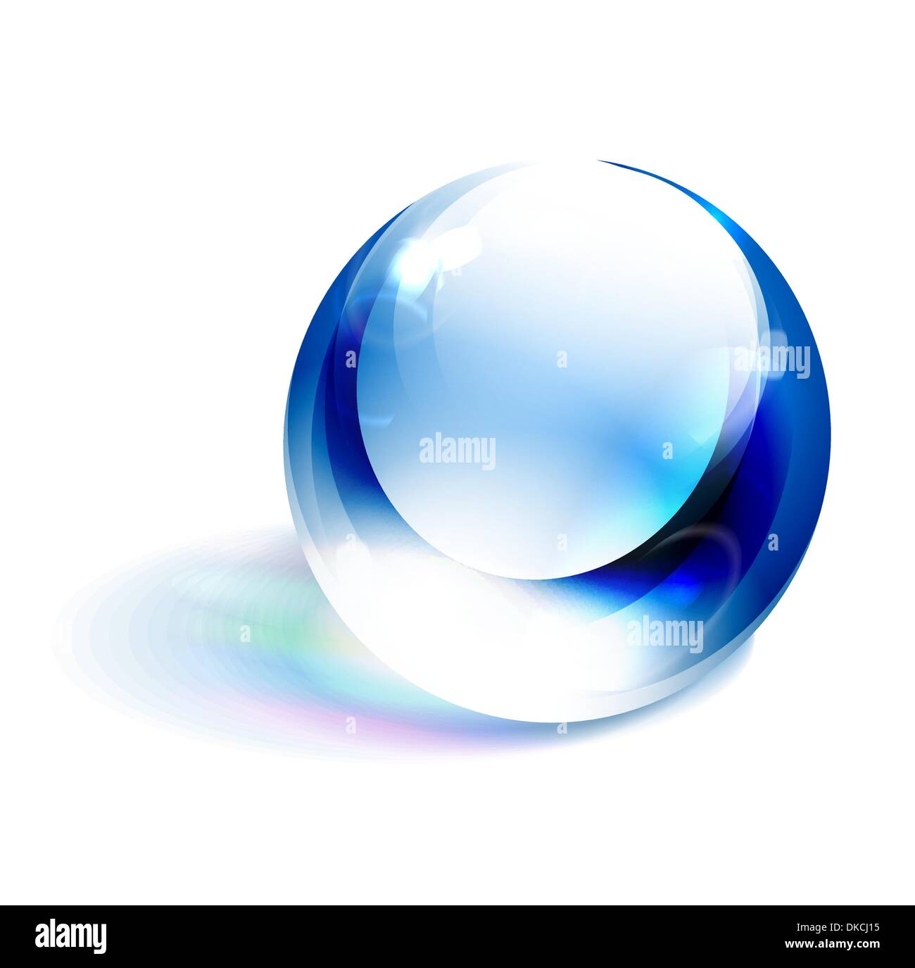 Vector shiny glass ball design Stock Vector Image & Art - Alamy