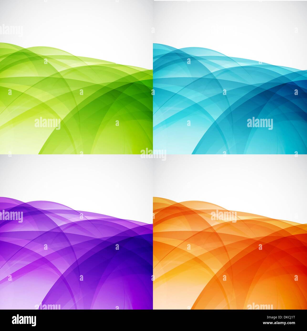 Vector illustration of color waves Stock Vector Image & Art - Alamy