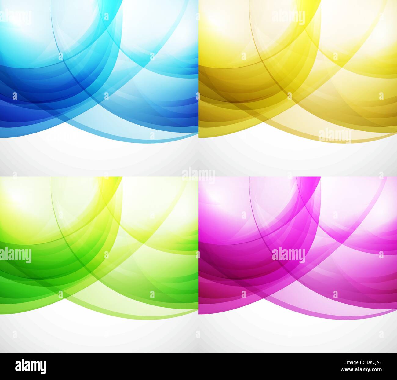 Vector illustration of color waves Stock Vector Image & Art - Alamy