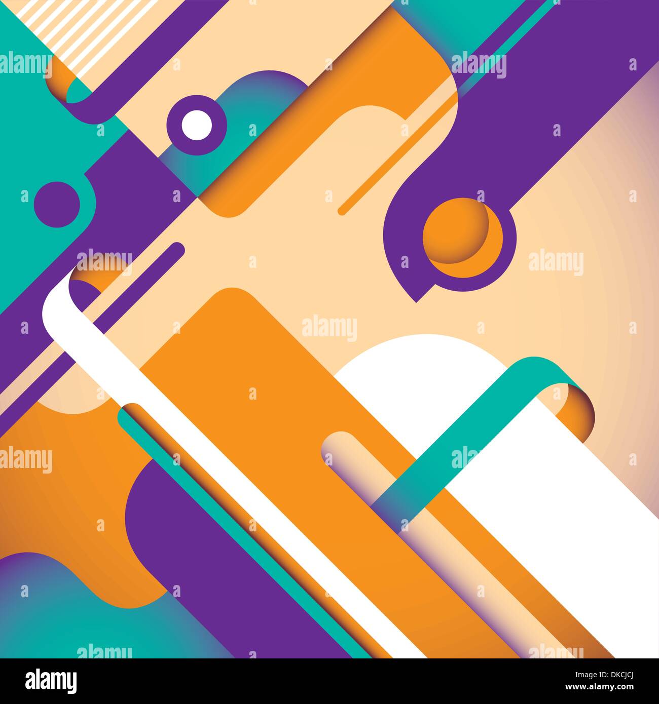 Abstract colorful illustration Stock Vector Images - Alamy