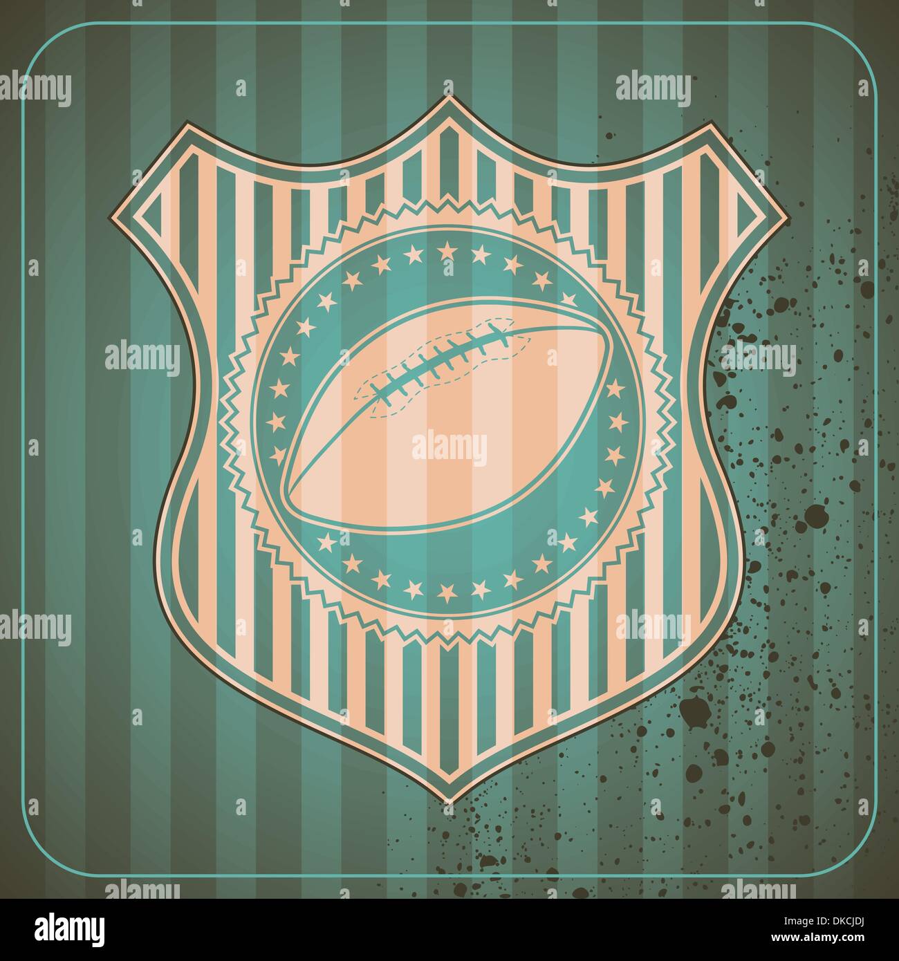 American football crest Stock Vector Image & Art - Alamy