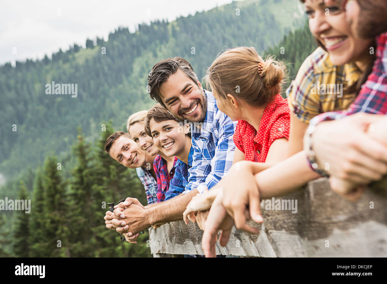 Man Leaning Against Wooden Fence High Resolution Stock Photography and ...