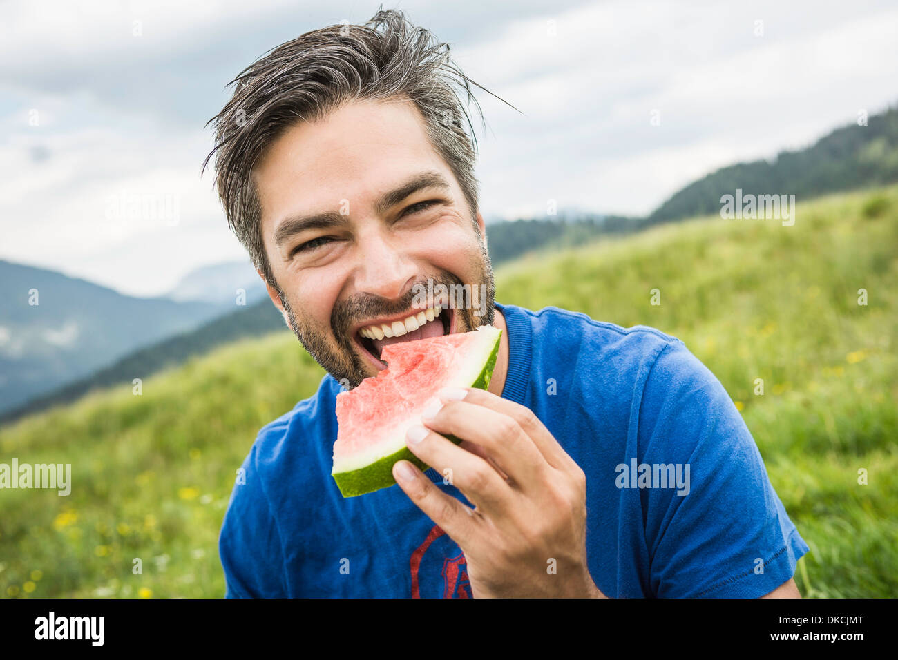 Watermelon man hi-res stock photography and images - Alamy