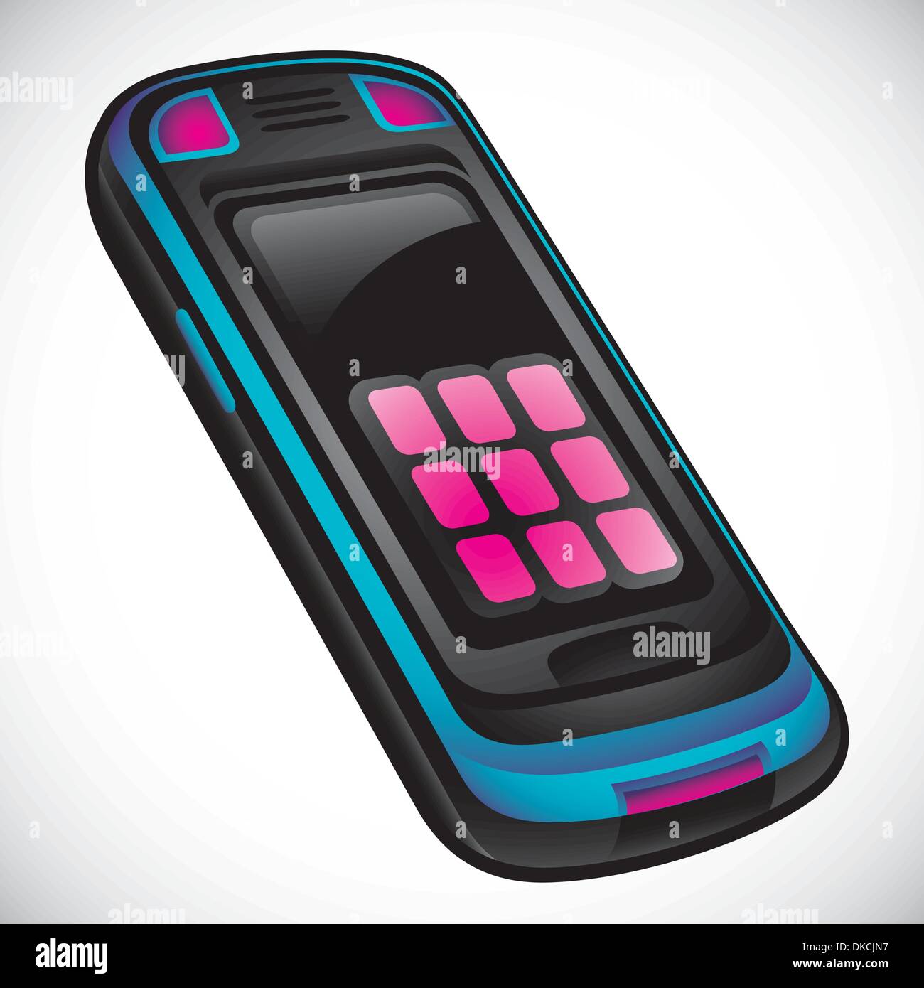 Cell phone illustration Stock Vector Image & Art - Alamy