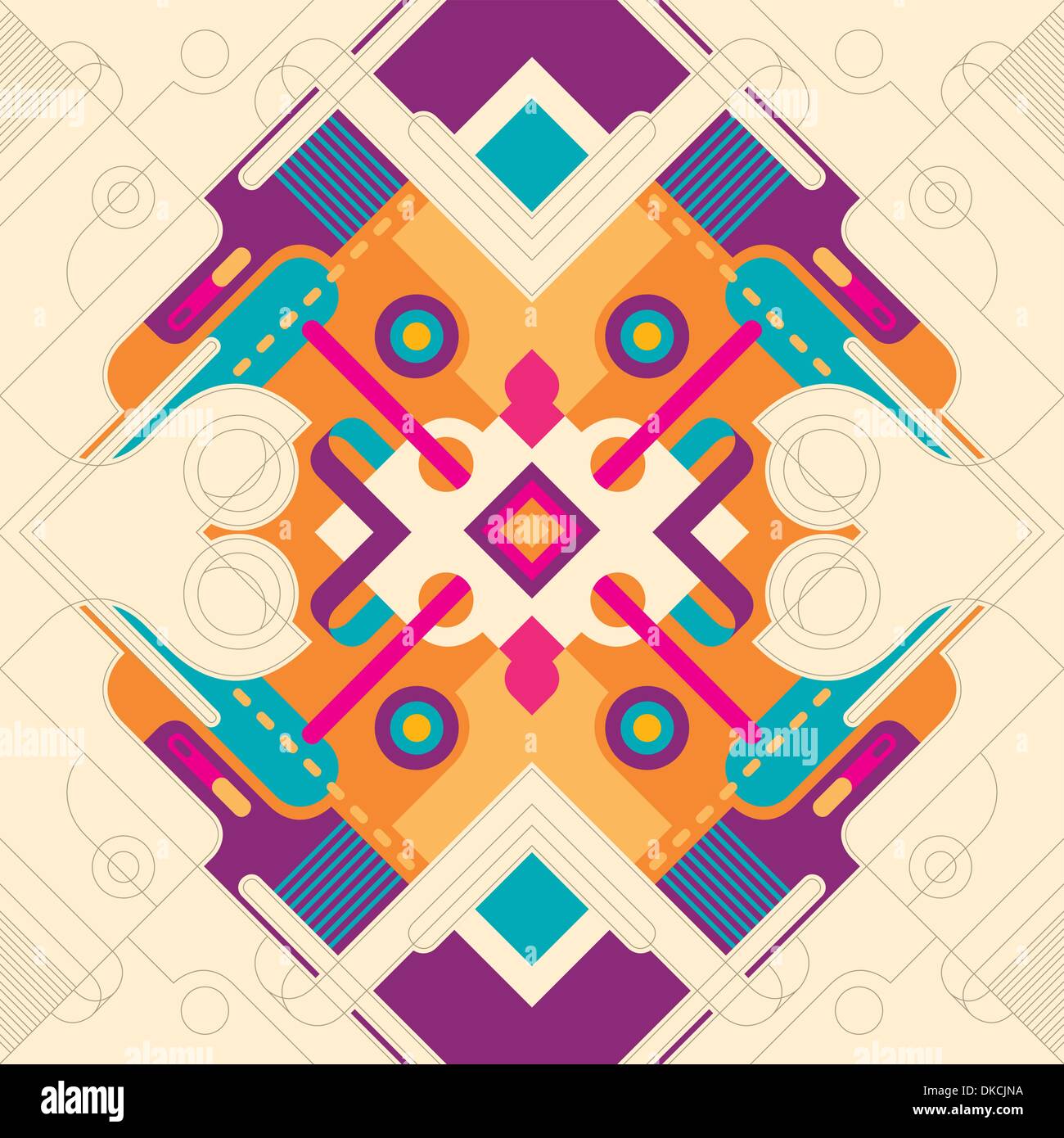 Illustrated background Stock Vector Images - Alamy