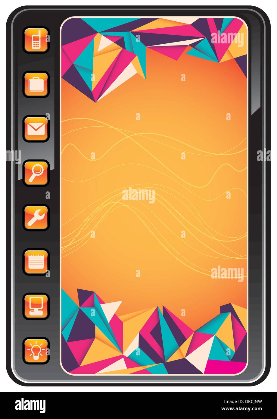 Colorful technology banner Stock Vector Image & Art - Alamy