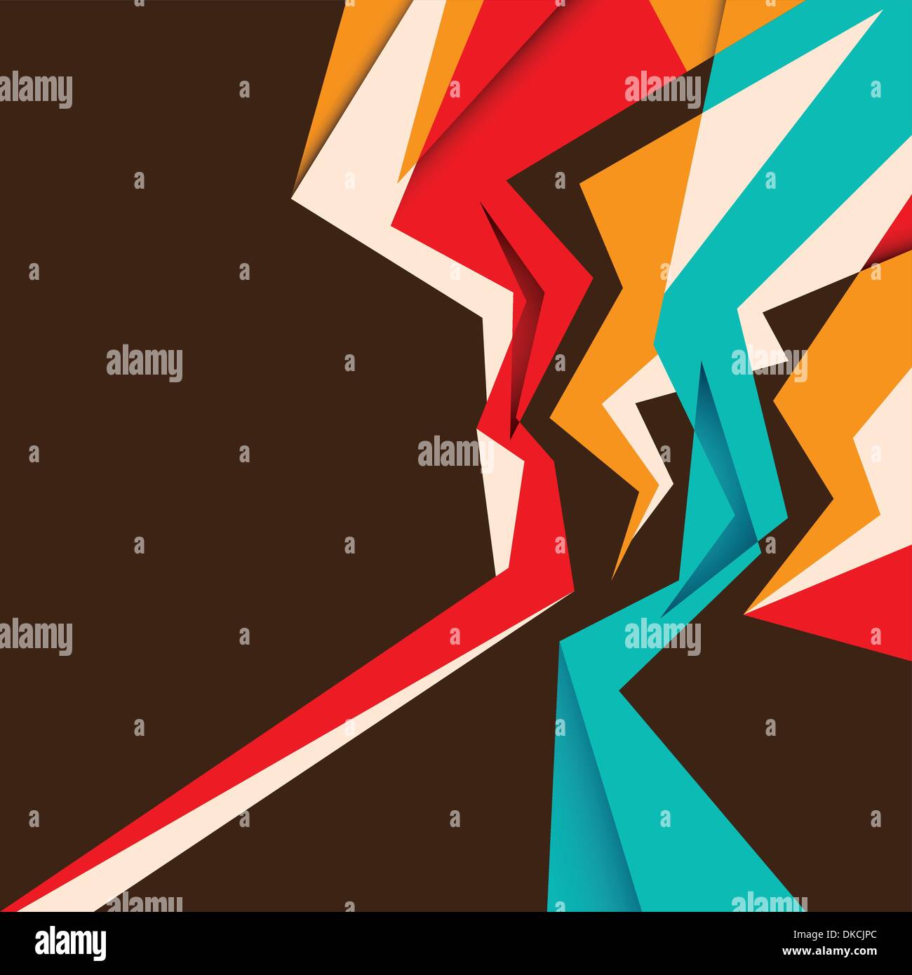 Designed angular abstraction Stock Vector Image & Art - Alamy