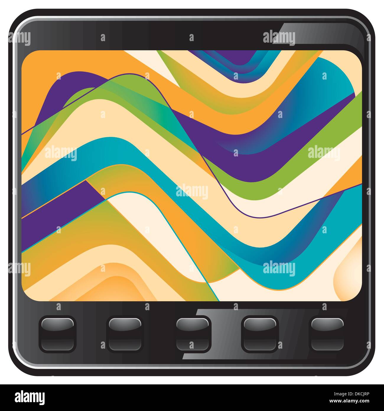 Illustrated technology Stock Vector Images - Alamy