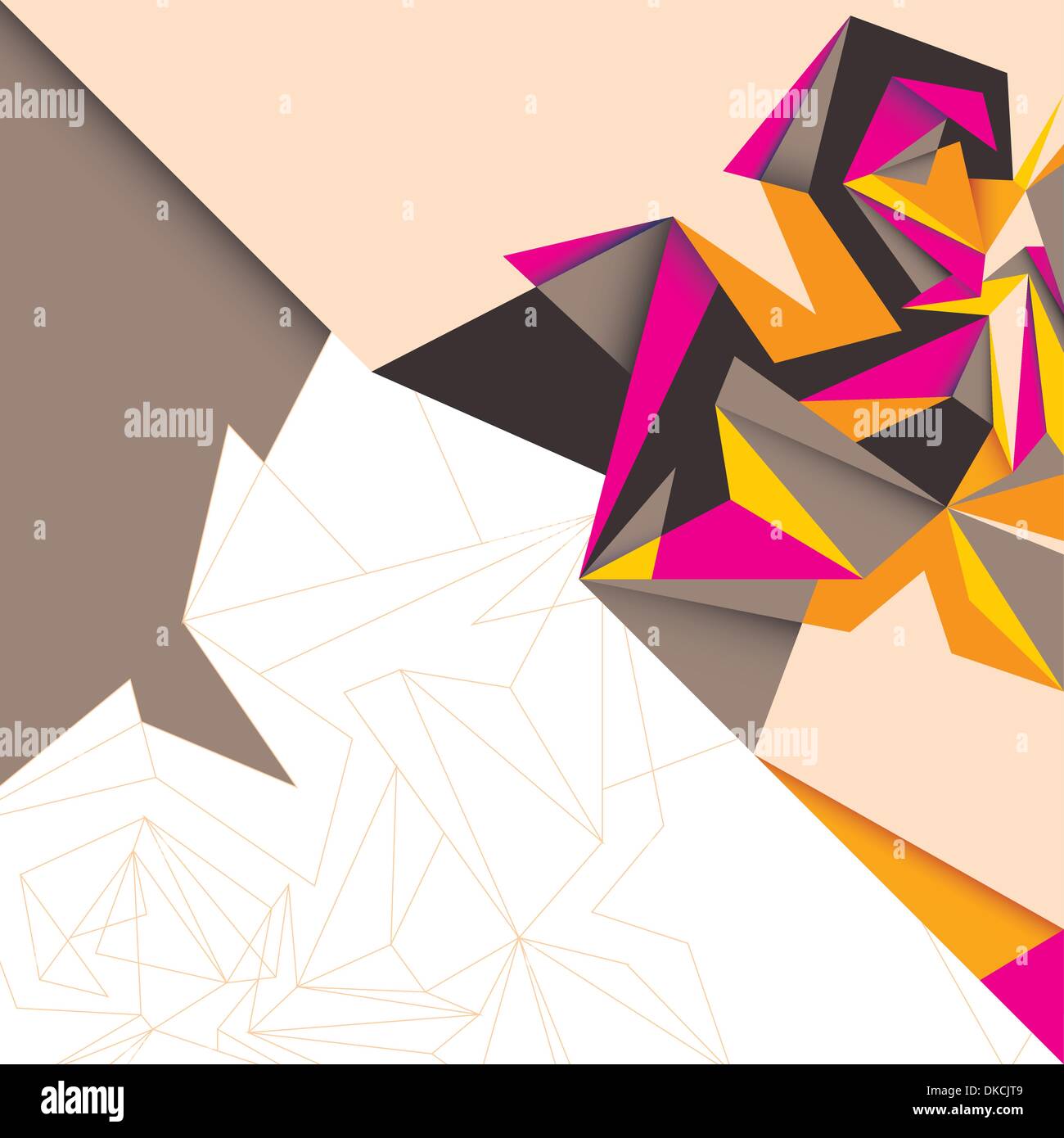 Modern abstraction Stock Vector Images - Alamy