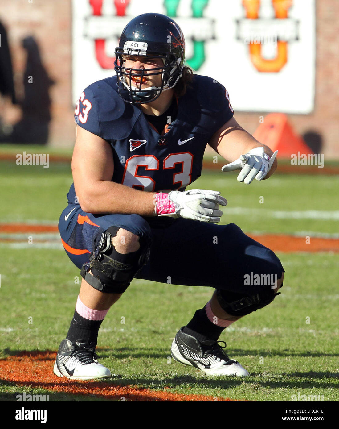 Oct. 22, 2011 - Charlottesville, Virginia, U.S. - Virginia Cavaliers ...