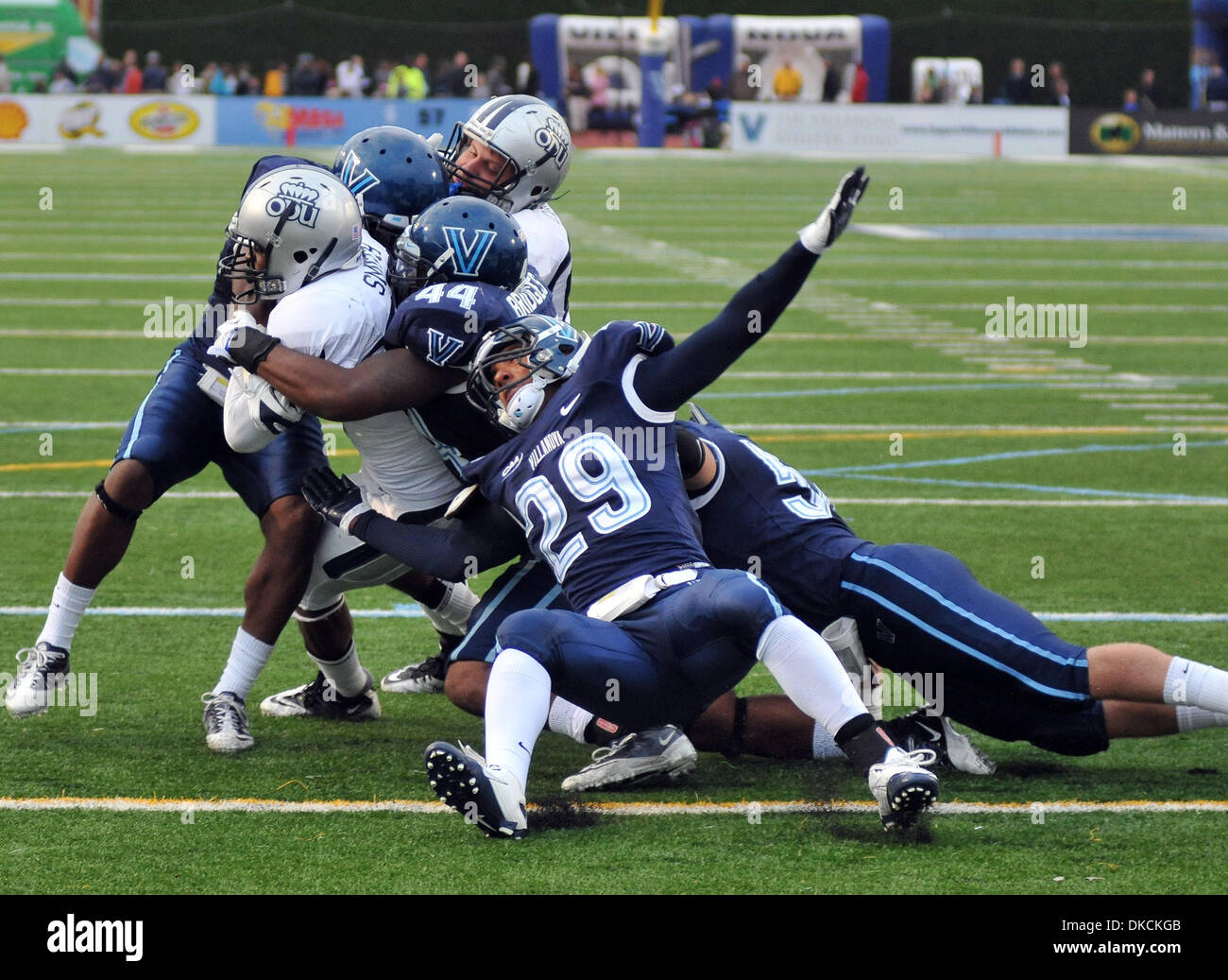 Oct. 22, 2011 - Villanova, Pennsylvania, United States of America ...