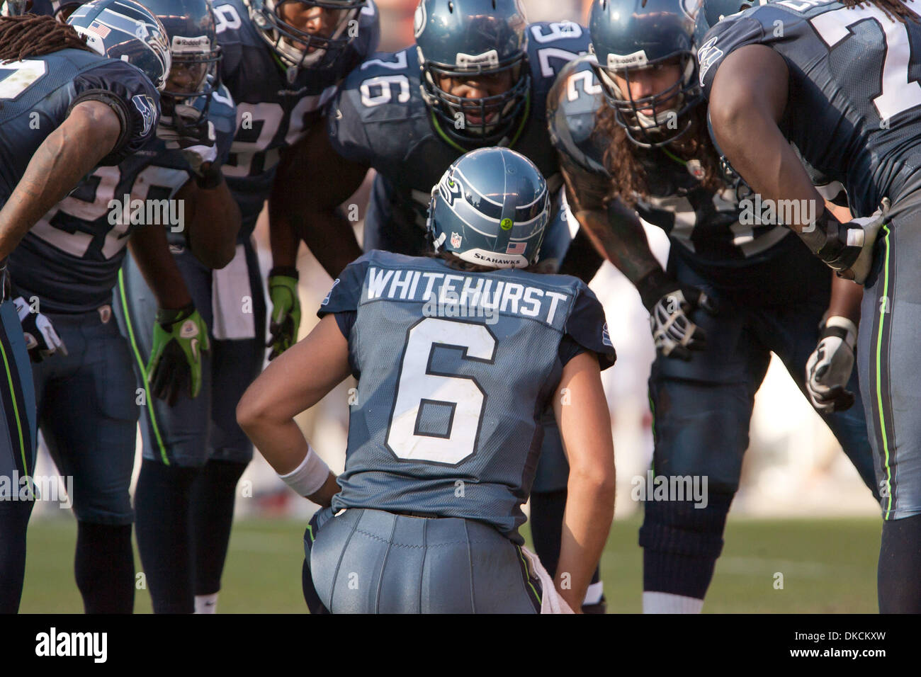 Oct. 23, 2011 - Cleveland, Ohio, U.S - Seattle quarterback Charlie ...