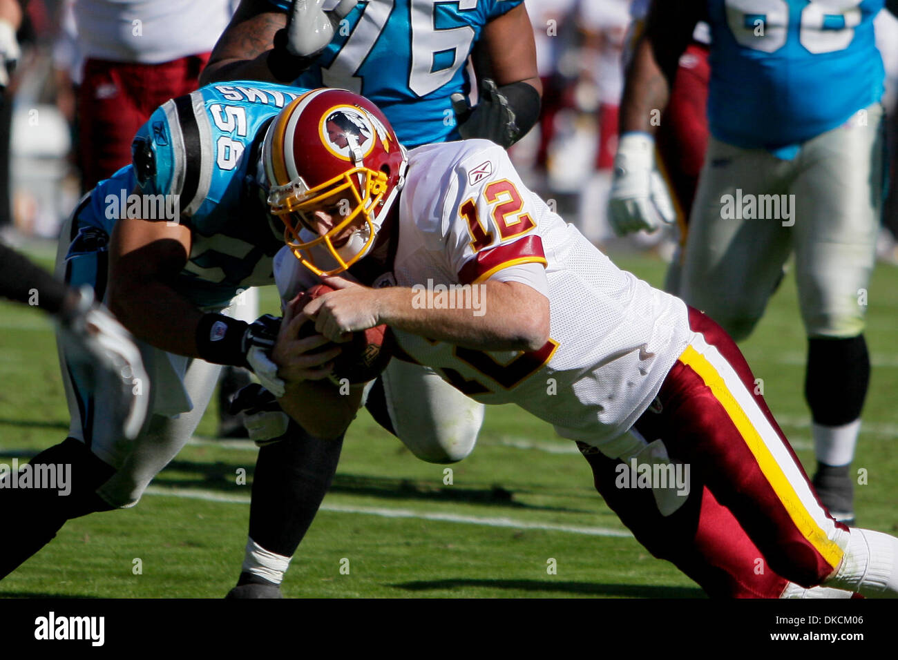 Oct. 23, 2011 - Charlotte, North Carolina, U.S - Washington Redskins ...