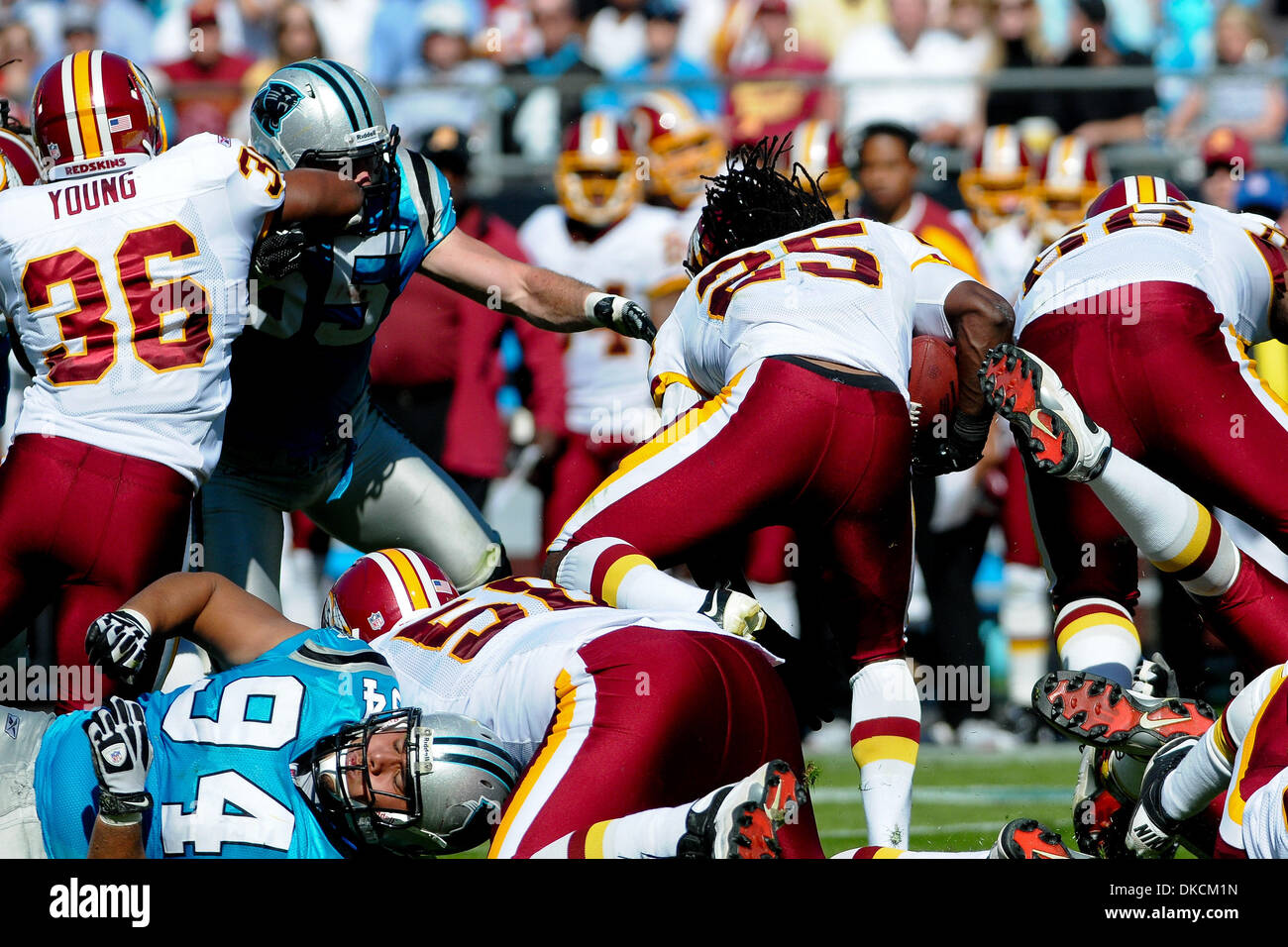 Oct. 23, 2011 - Charlotte, North Carolina, U.S - Washington Redskins ...