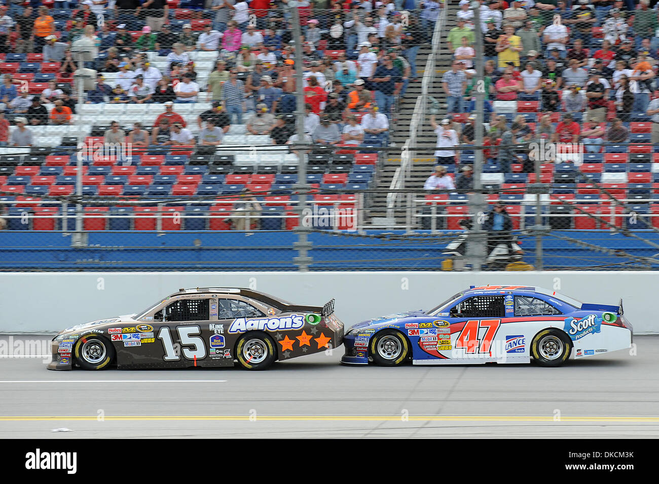 Oct. 23, 2011 - Talladega, Alabama, U.S - Sprint Cup Series drivers ...