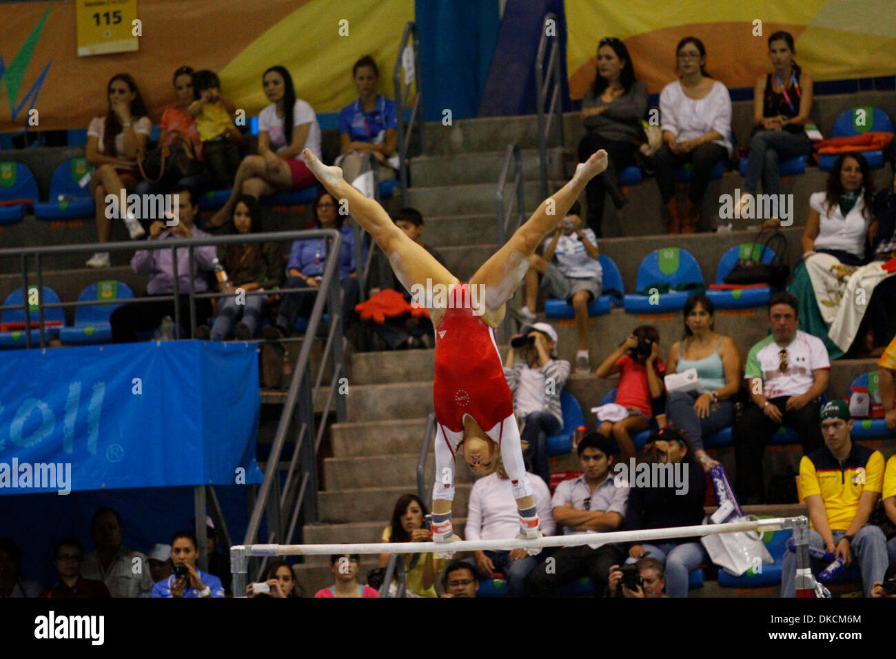 Oct. 24, 2011 - Guadalajara, Jalisco, Mexico - USA gymnast SHAWN ...
