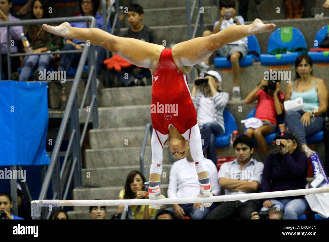Oct. 24, 2011 - Guadalajara, Jalisco, Mexico - USA gymnast SHAWN ...