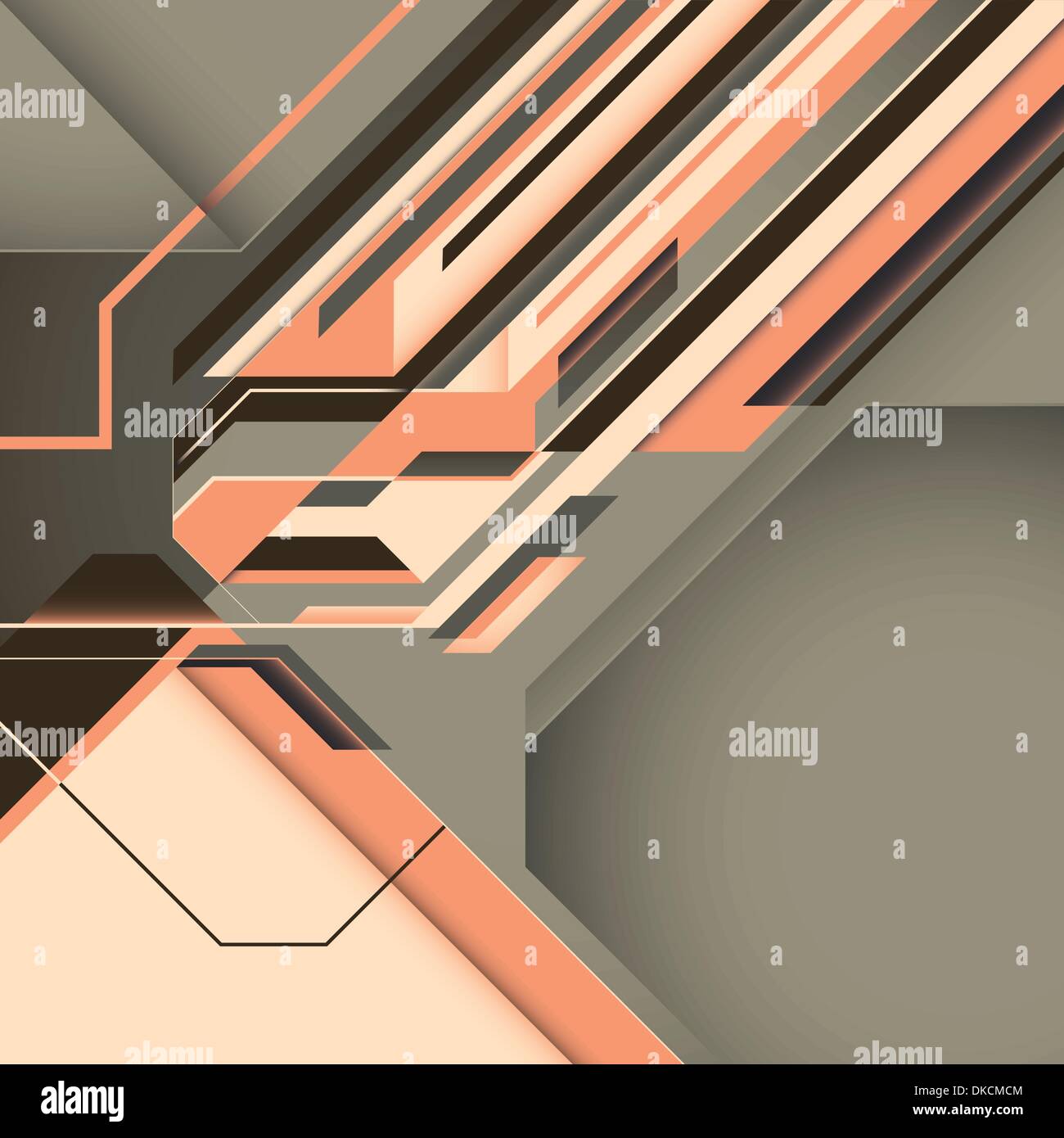 Retro abstract illustration Stock Vector Image & Art - Alamy