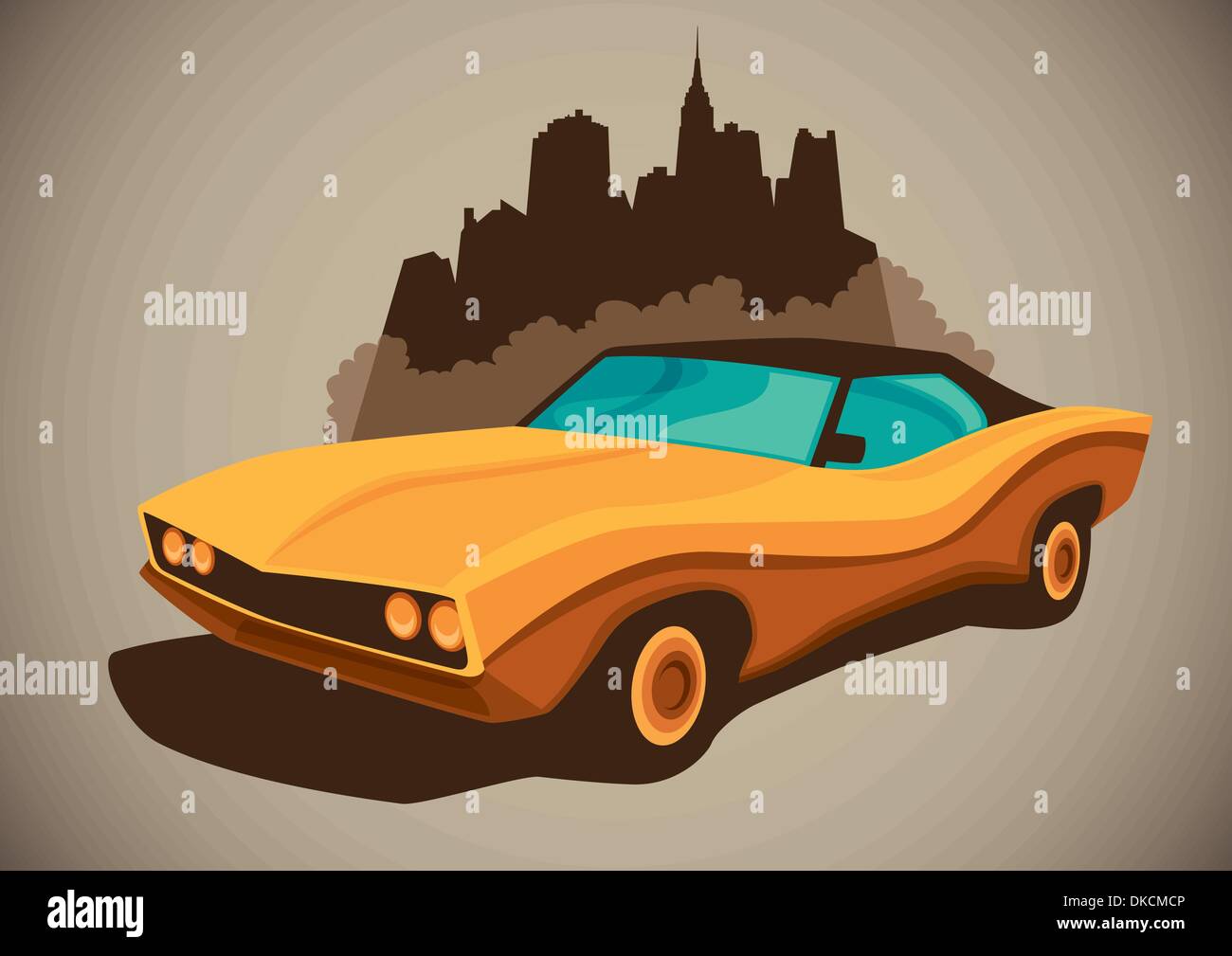 Designed car Stock Vector Images - Alamy