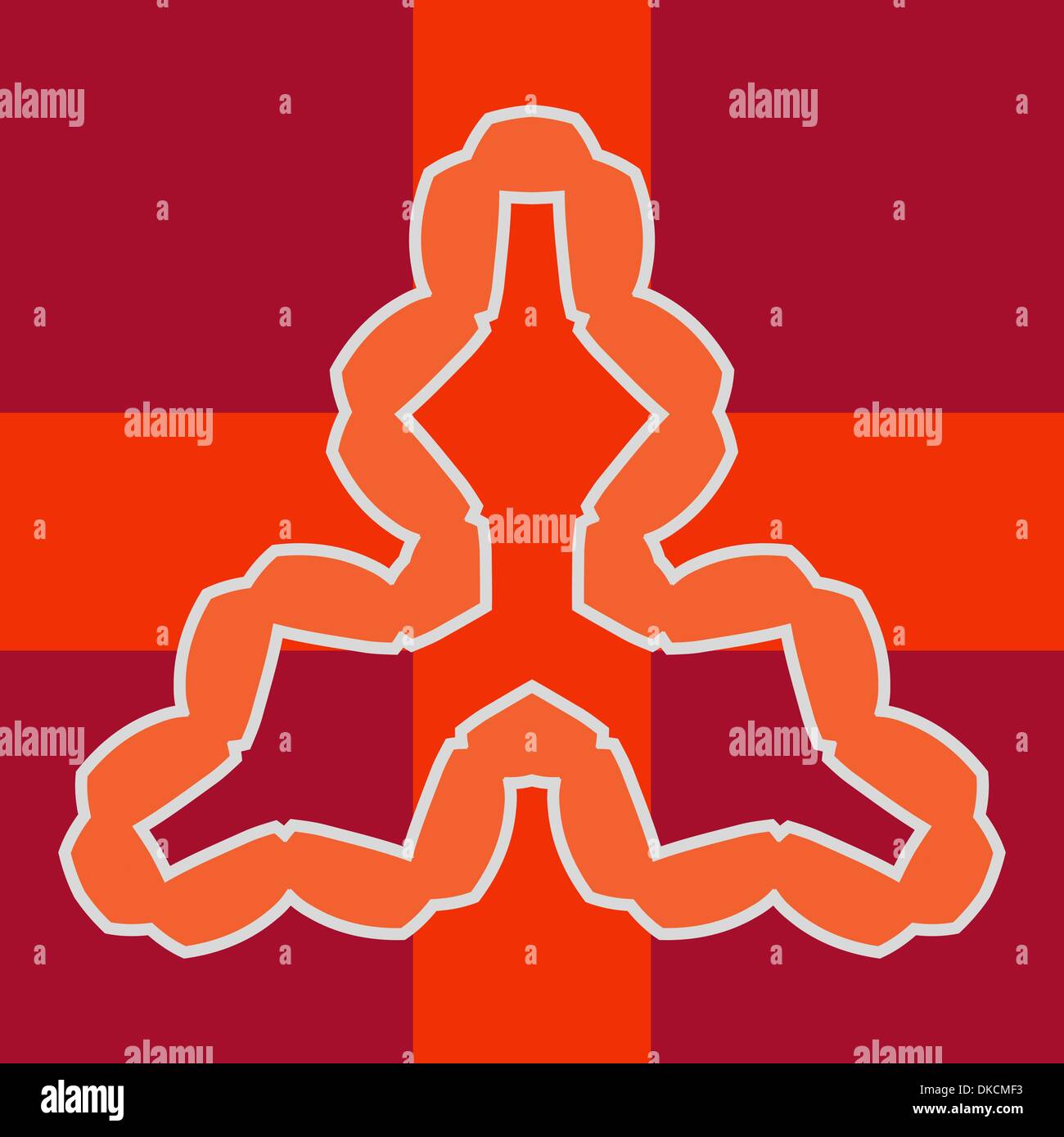 Red Cross Frame Vector background and frame with sample text, for ...