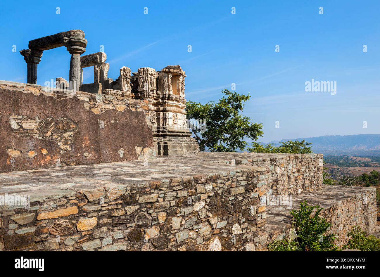 Aerial view fort kumbhalgarh fort hi-res stock photography and images ...