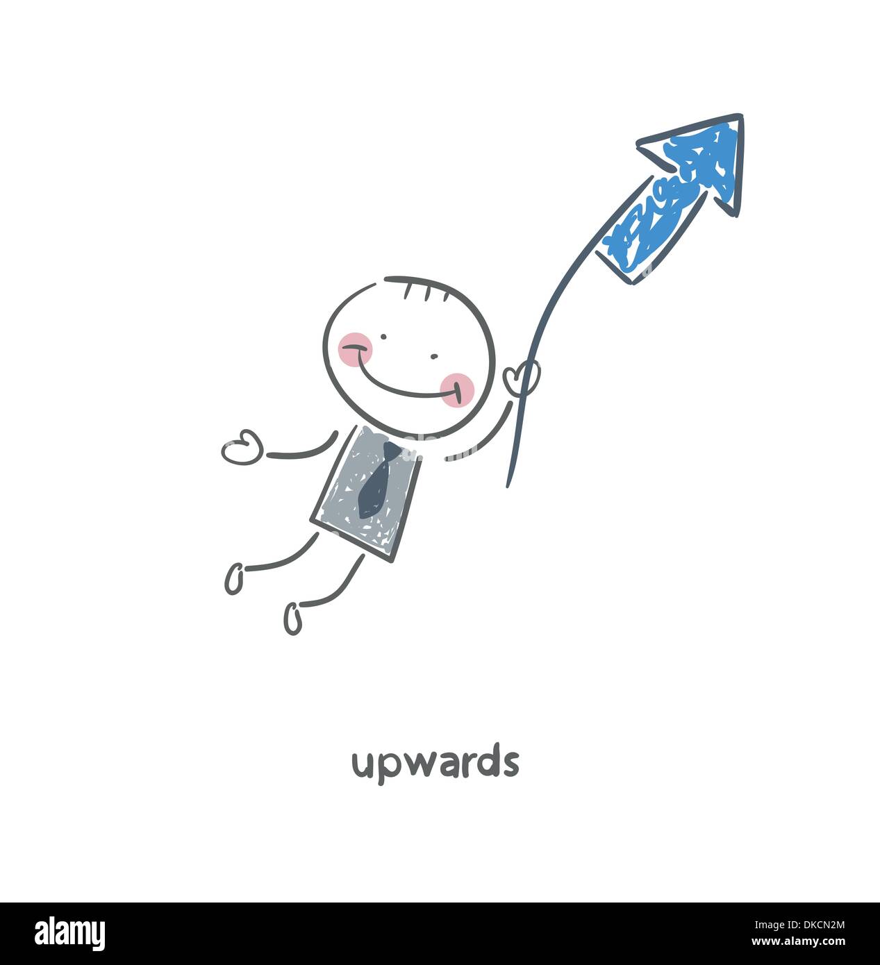 Christmas man and women illustration Stock Vector Images - Alamy