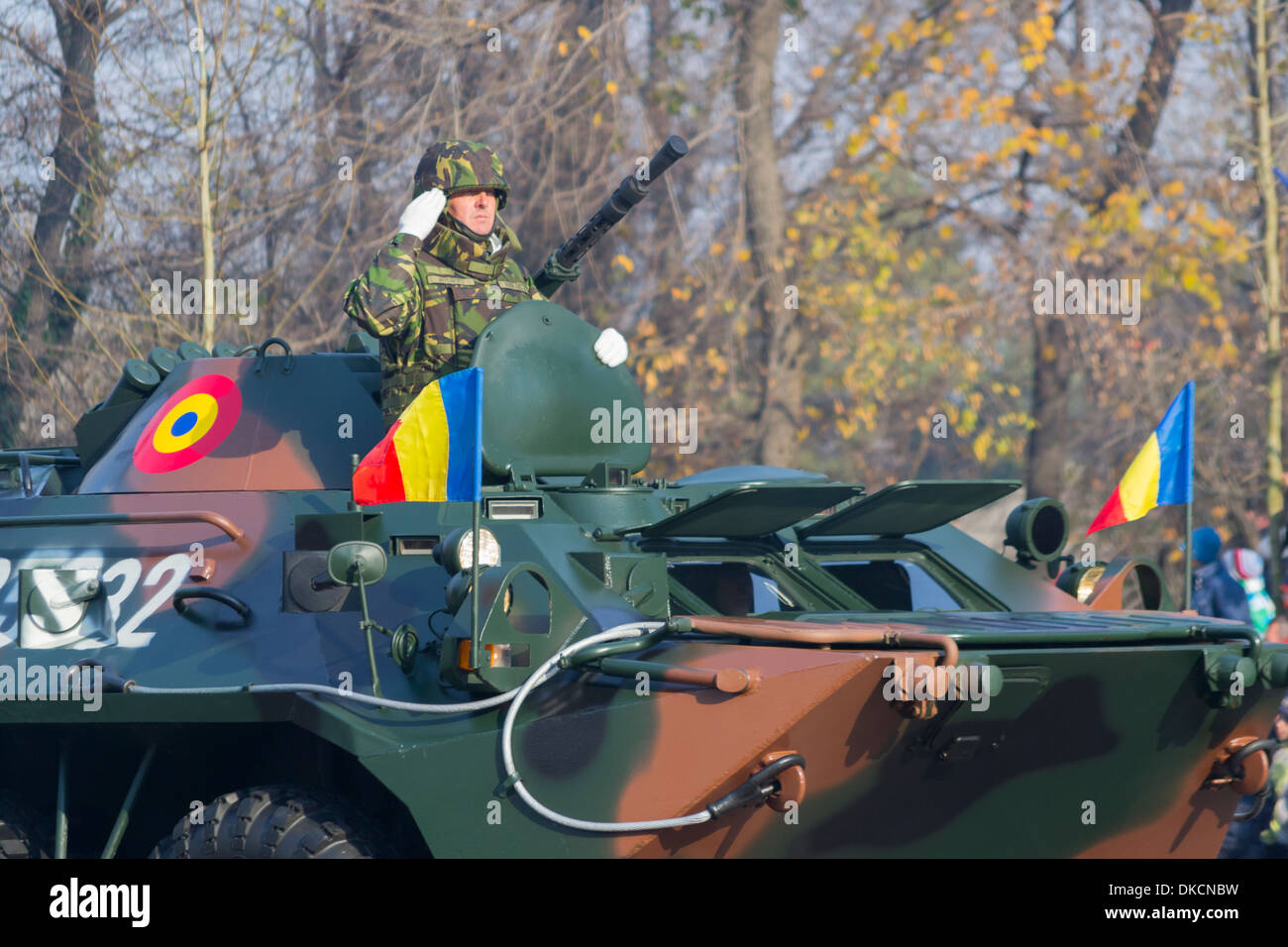 TAB B33 Zimbru armored infantry carrier - December 1st, Parade on ...