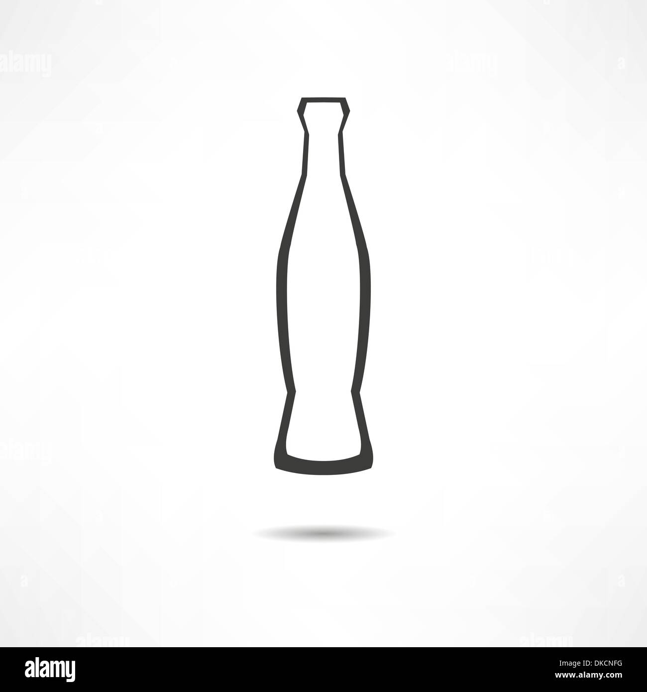 Bottle With Cola Icon Stock Vector Image & Art - Alamy