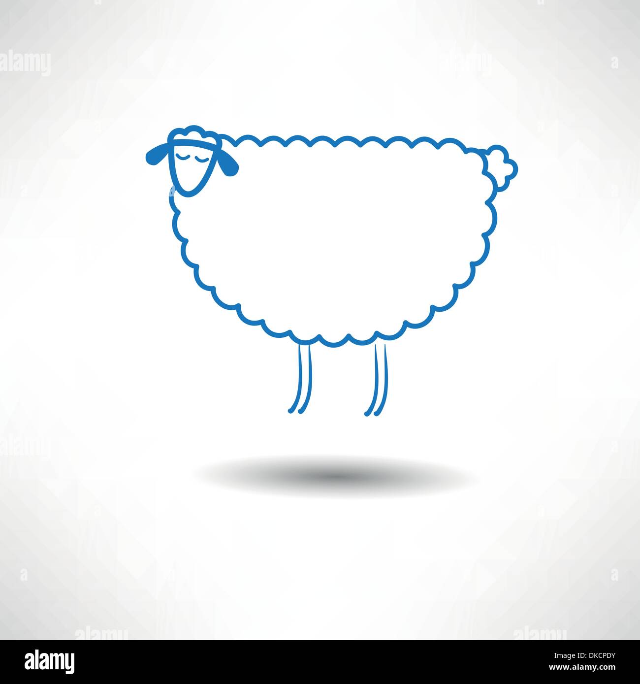 Scared sheep and lamb Stock Vector Images - Alamy