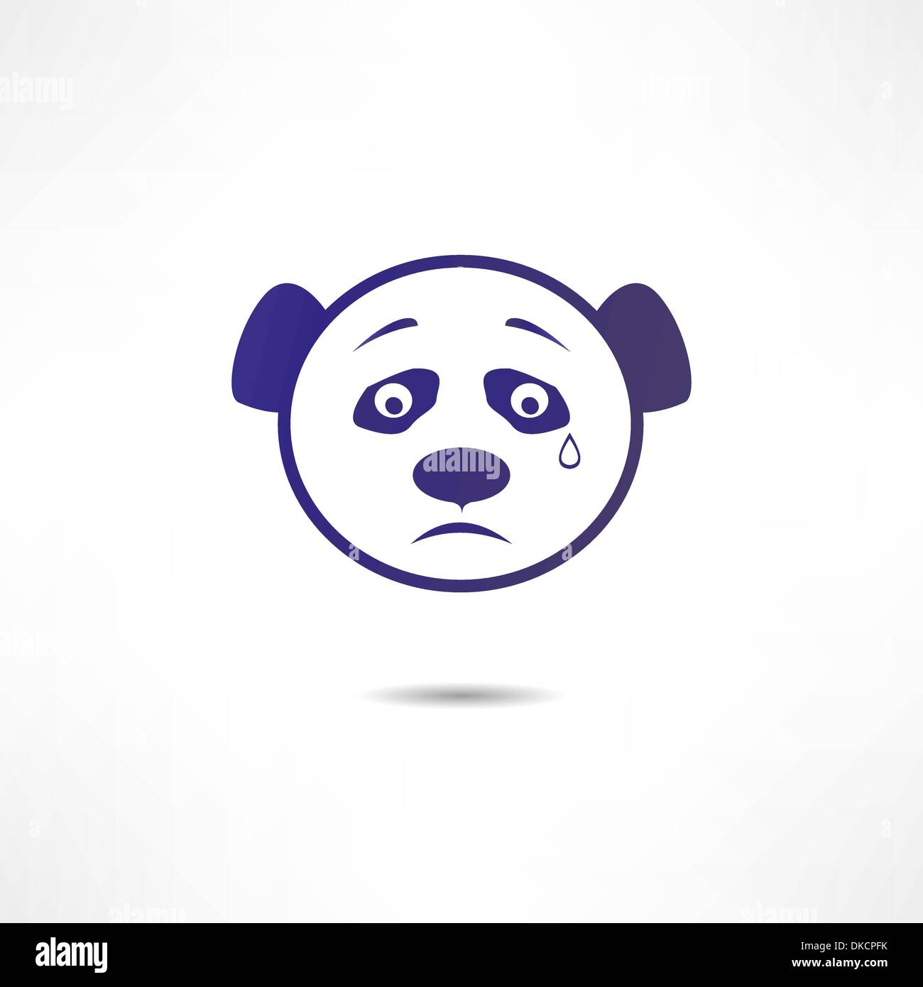 Digital panda illustration Stock Vector Images - Alamy