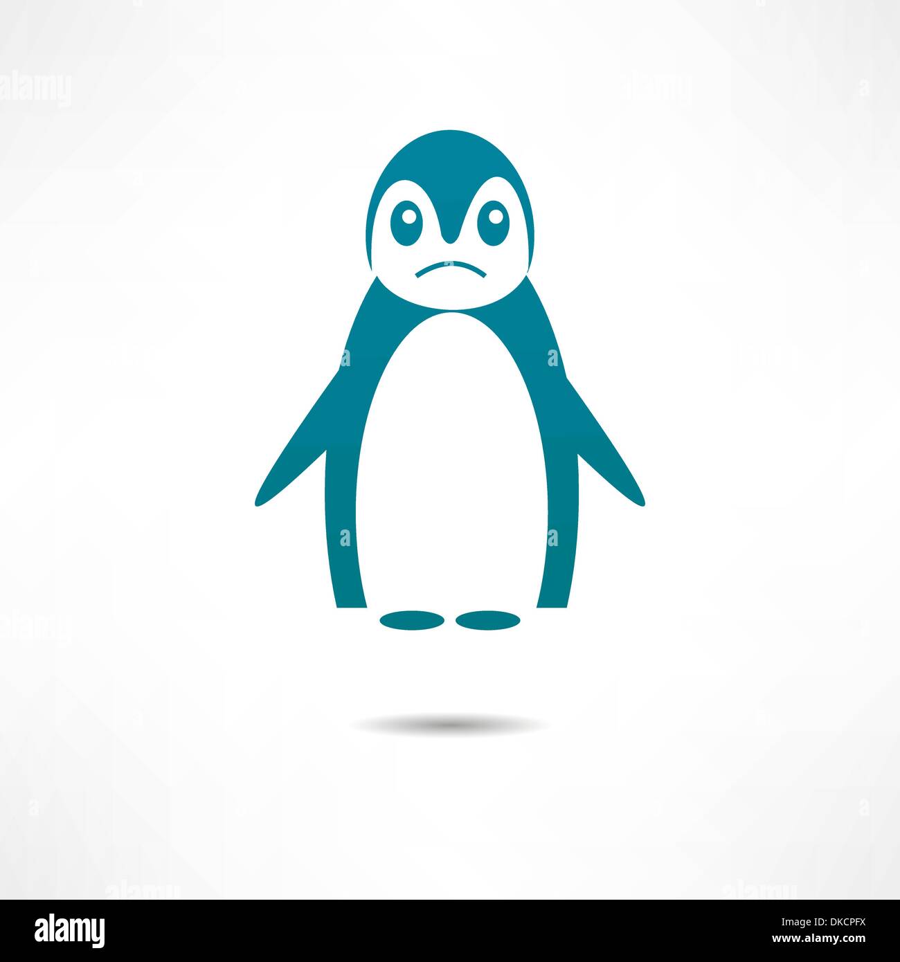 Penguin single Stock Vector Images - Alamy