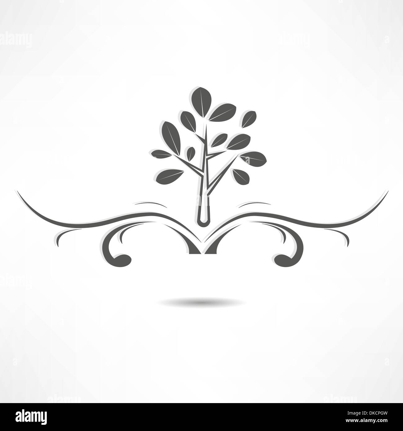 abstract tree icon Stock Vector Image & Art - Alamy