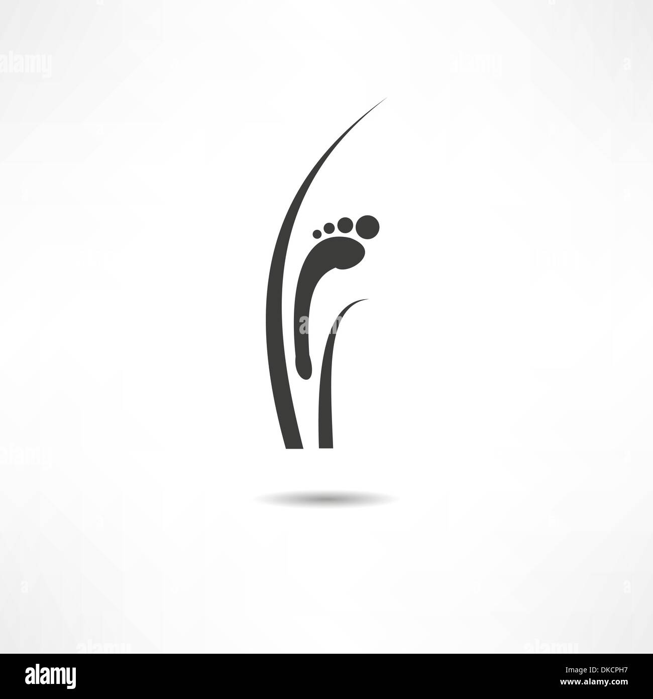 Individual foot Stock Vector Images - Alamy