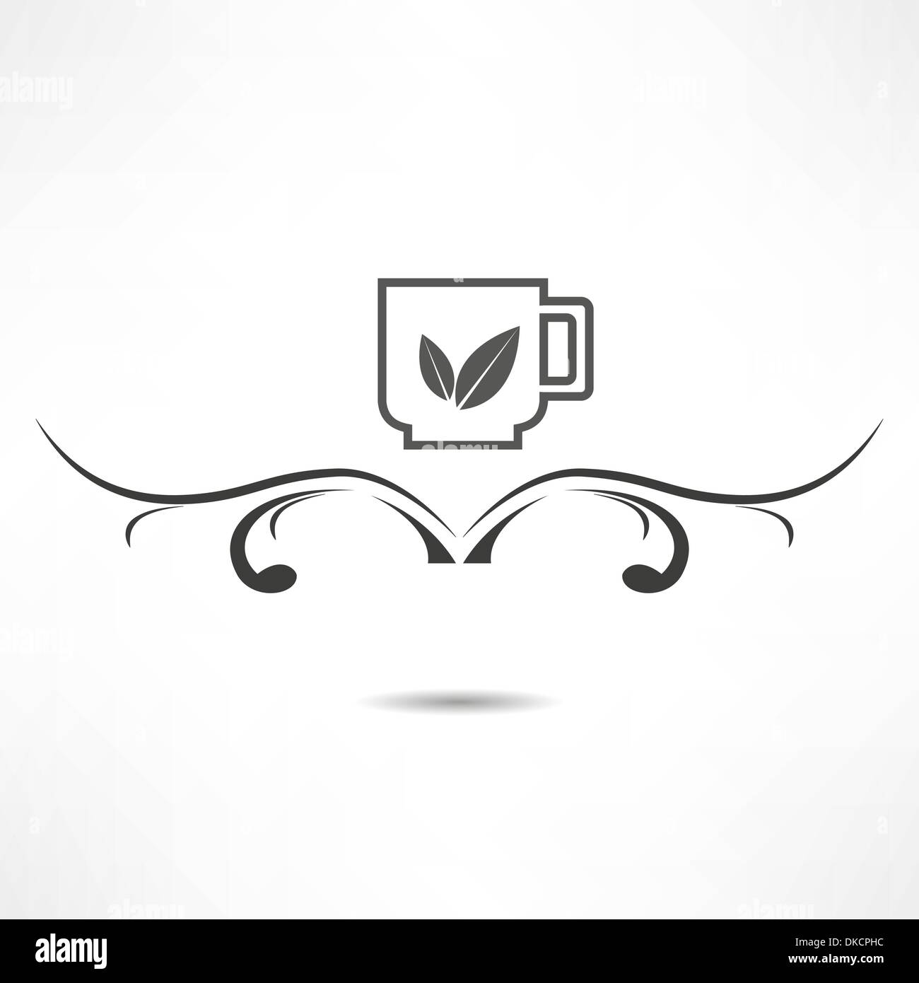 Teacup cutout Stock Vector Images - Alamy
