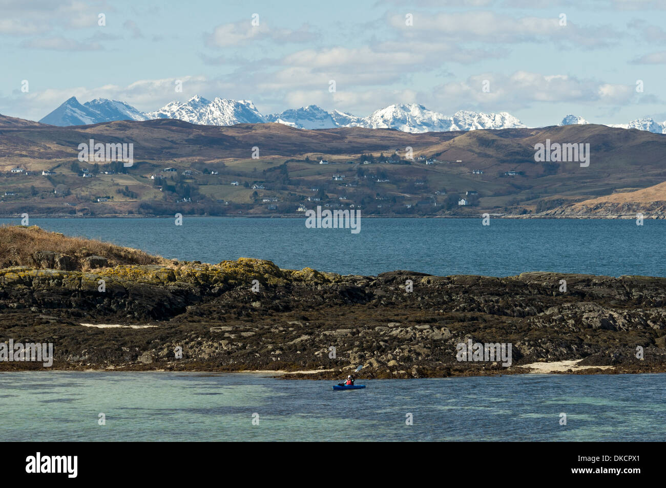 Sound of sleat scotland snow hi-res stock photography and images - Alamy