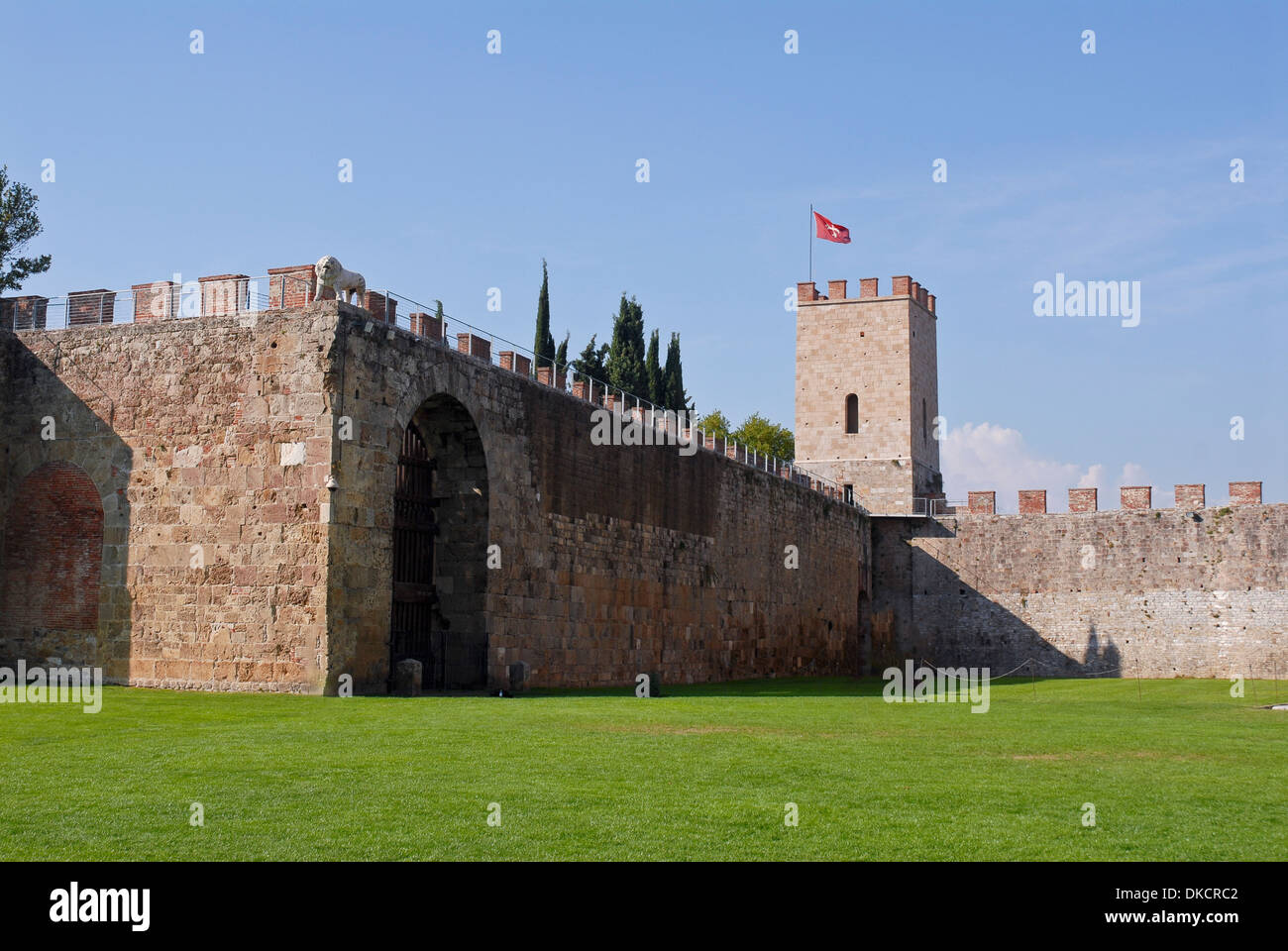 Castle, Florence, Italy Stock Photo - Alamy