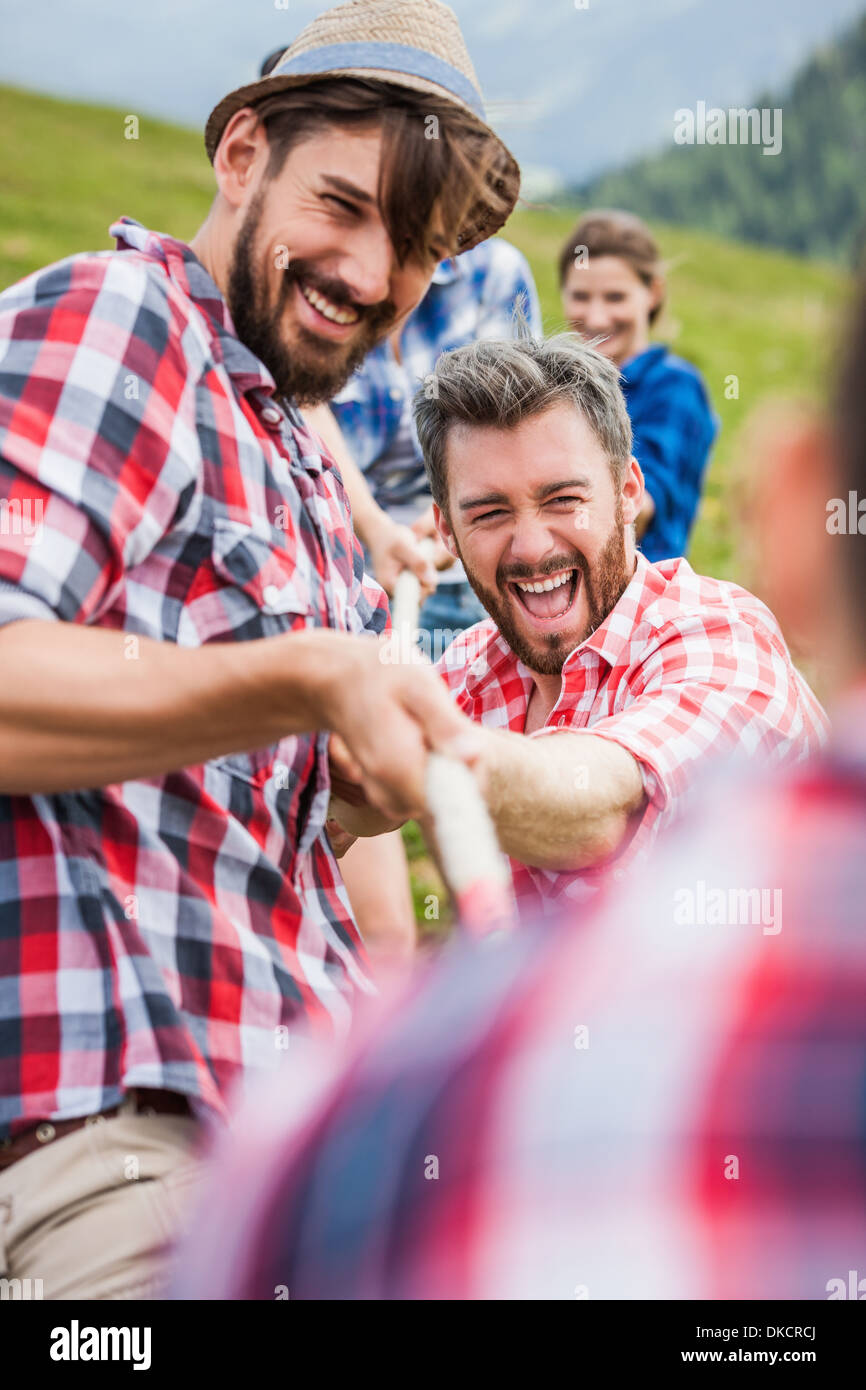 Woman woman tug of war hi-res stock photography and images - Alamy