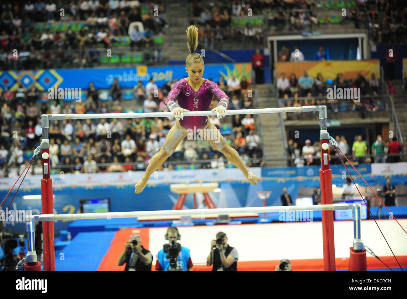 Oct. 27, 2011 - Guadalajara, Mexico - SHAWN JOHNSON competes on the ...