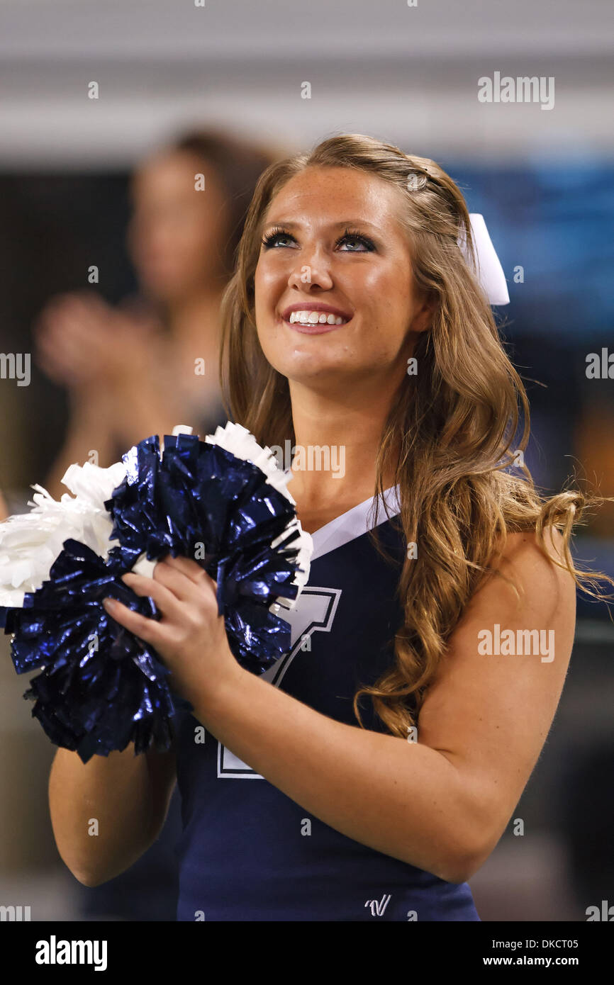 Texas christian university brigham young university hi-res stock ...