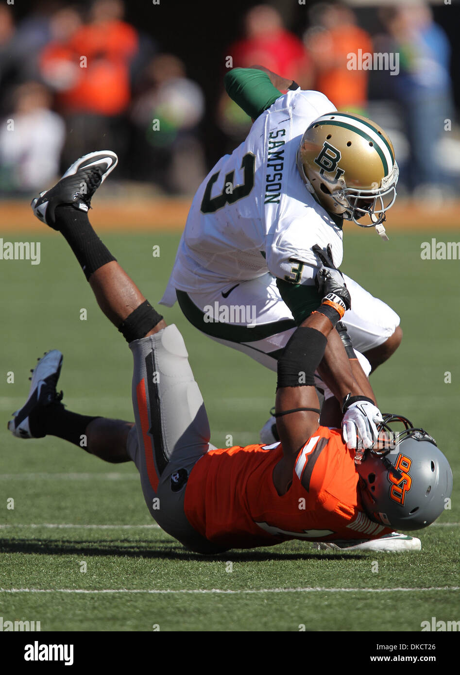 Oct. 29, 2011 - Stillwater, Oklahoma, United States of America - Baylor ...