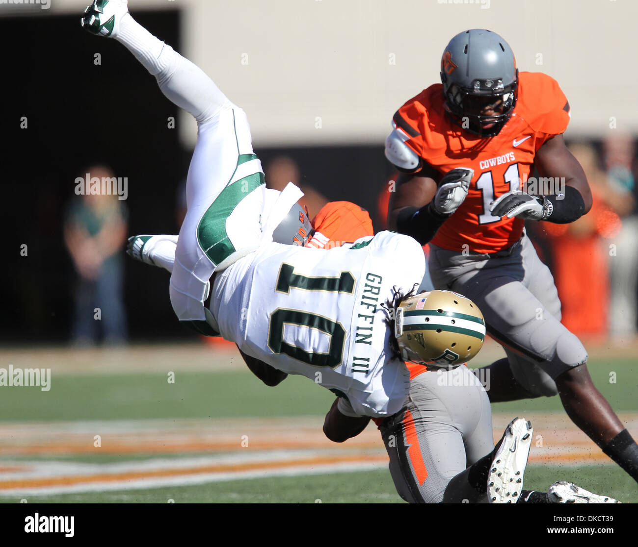 Oct. 29, 2011 - Stillwater, Oklahoma, United States of America - Baylor ...