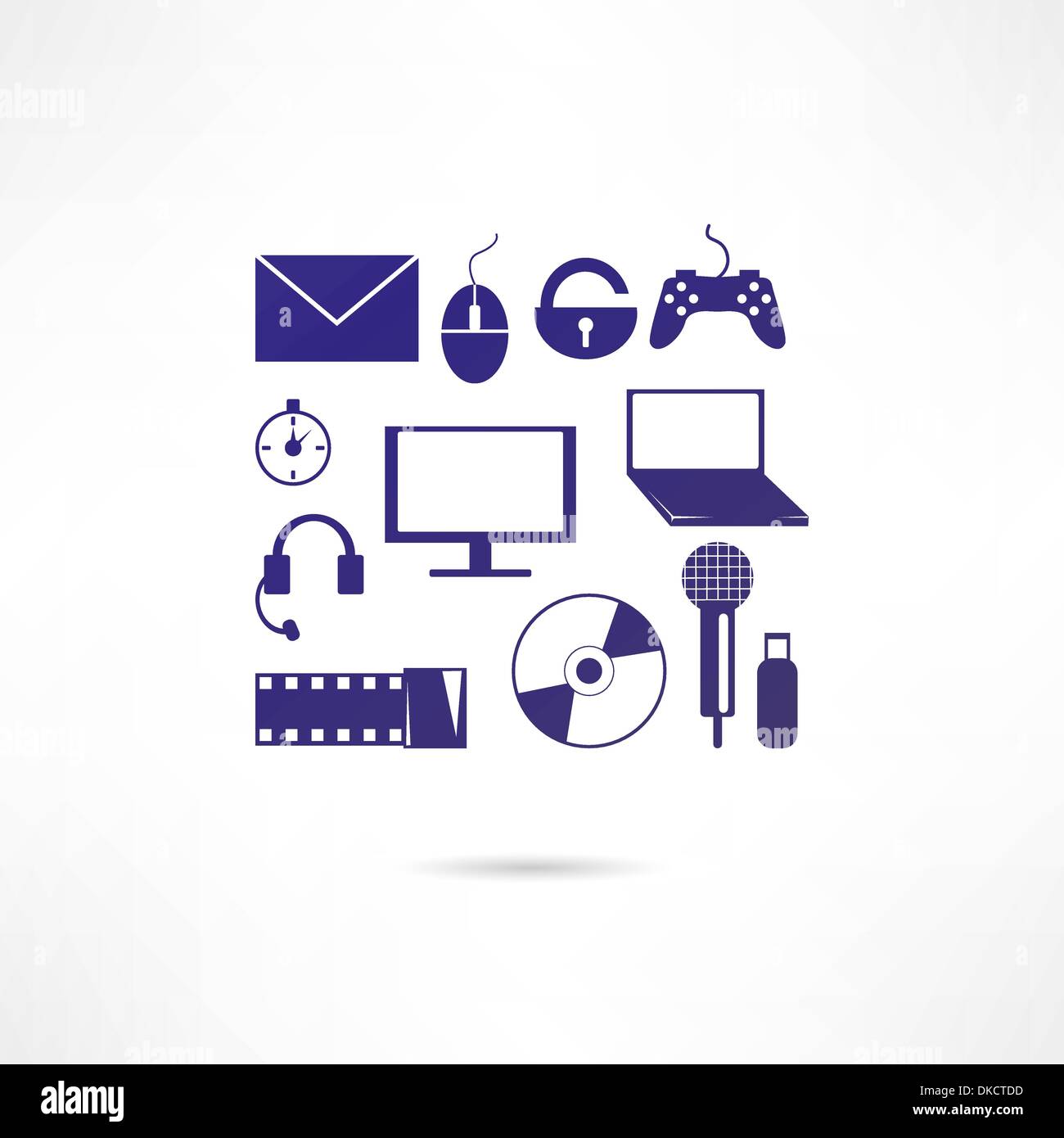 Gadgets icon hi-res stock photography and images - Alamy